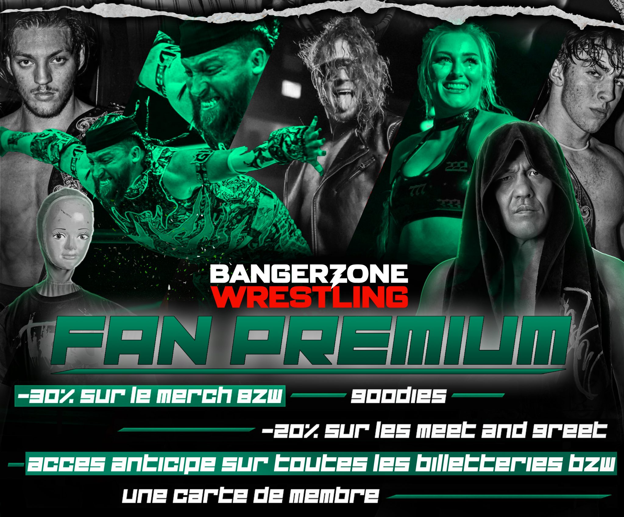 Fan Premium | Banger Zone Wrestling